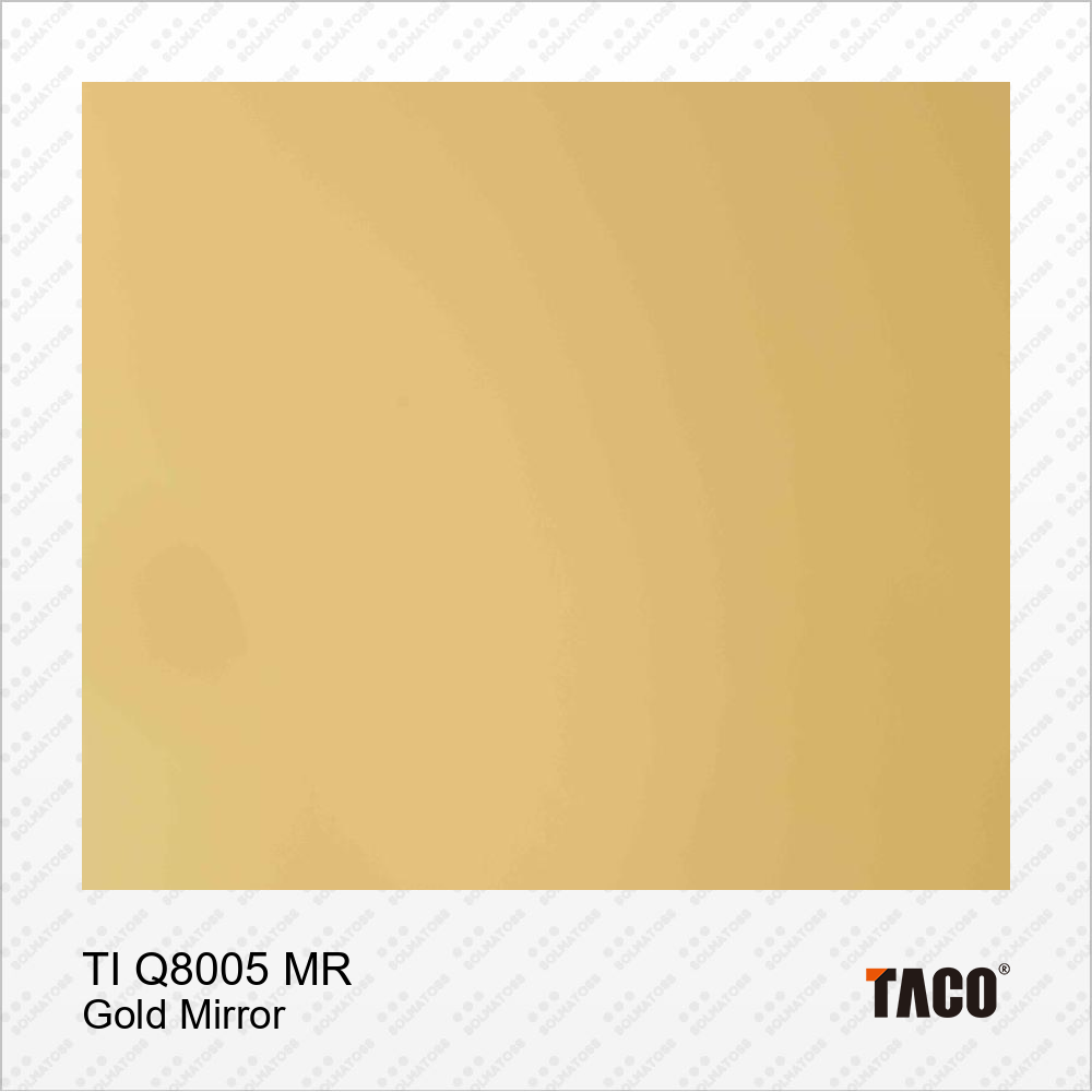 HPL Taco Q 8005 MR - Gold Mirror
