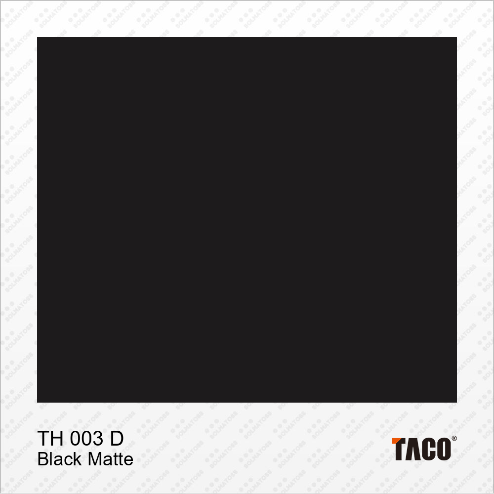 HPL Taco TH 003 D - Black Matte