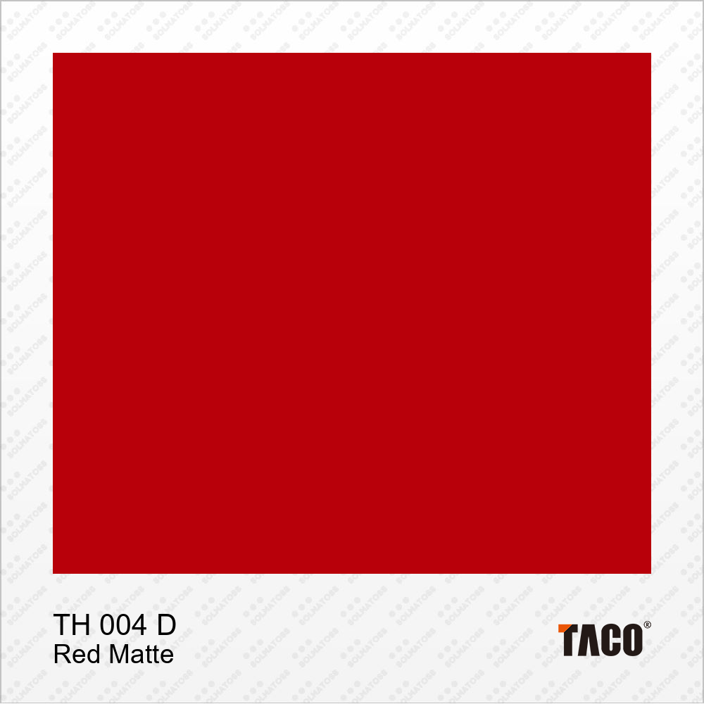 HPL Taco TH 004 D - Red Matte