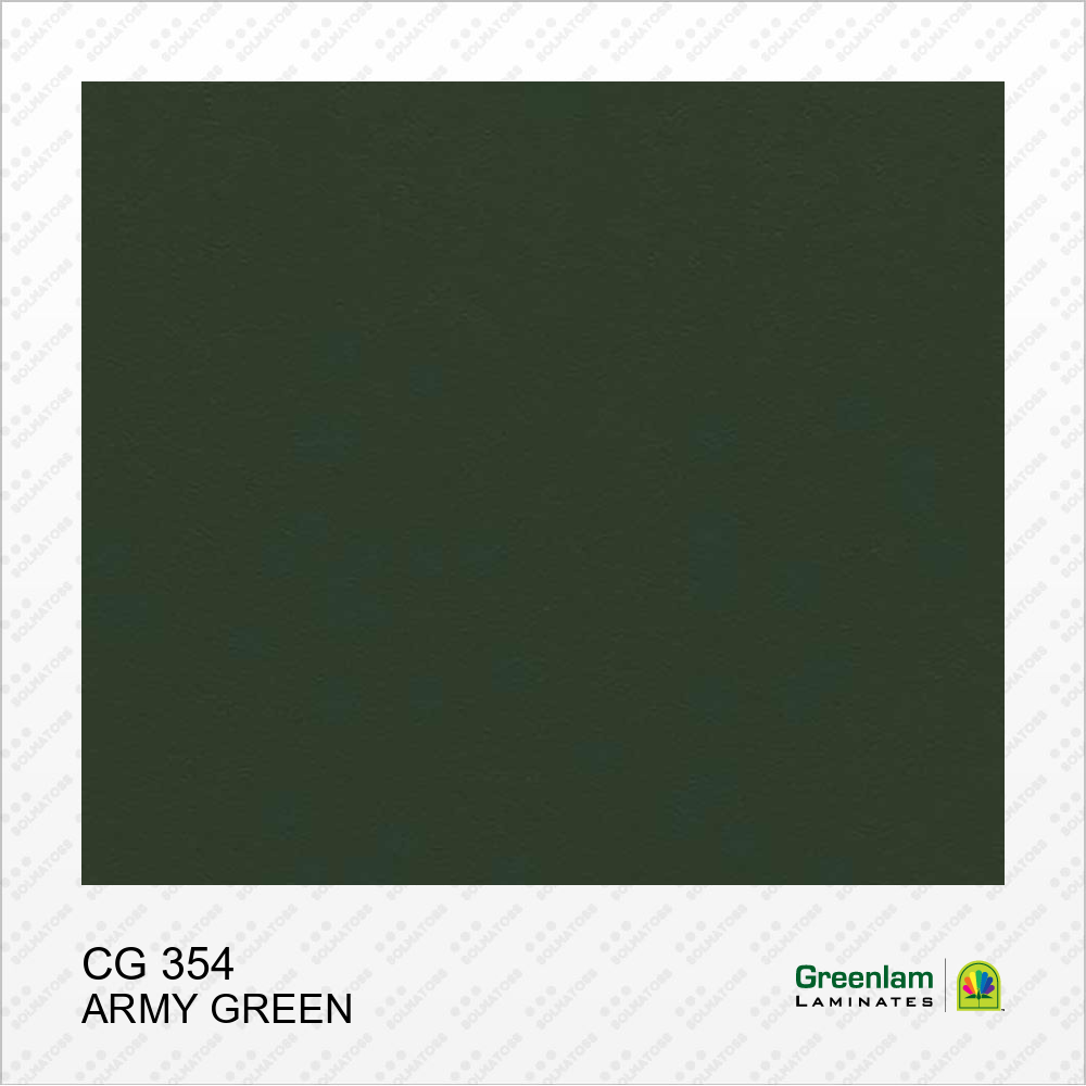 HPL Greenlam CG 354 - Army Green