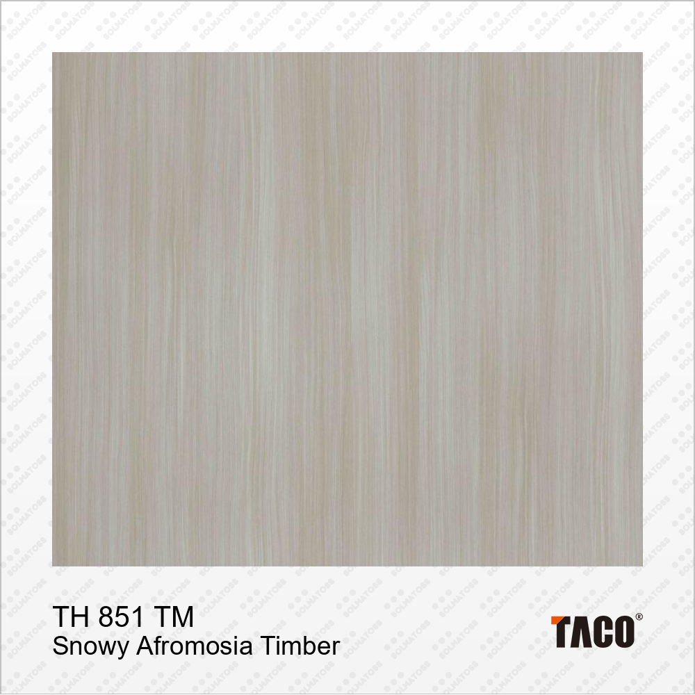HPL Taco TH 851 TM - Snowy Afromosia Timber