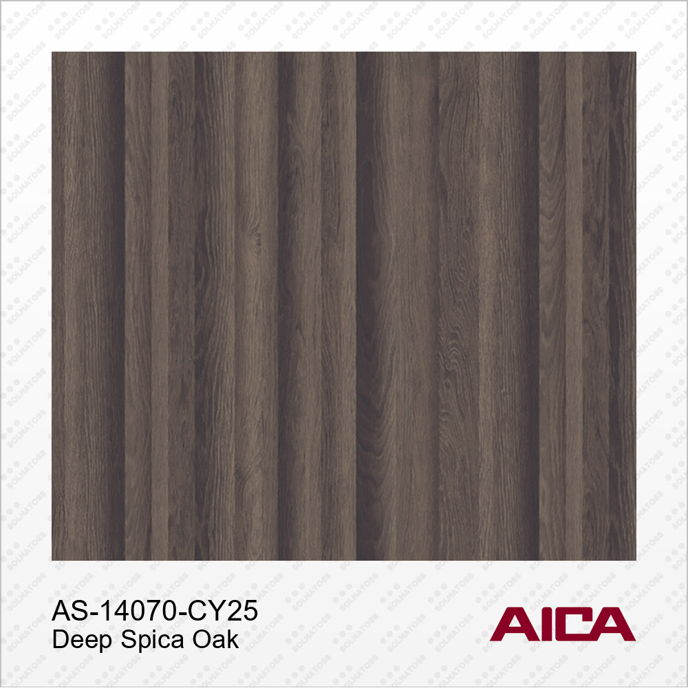 HPL Aica AK 14070 C Y25 - Deep Spica Oak