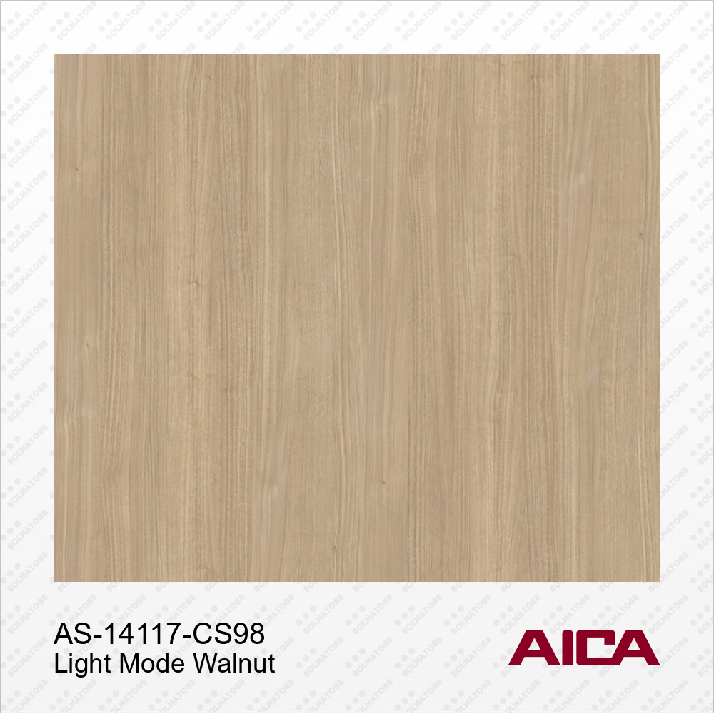 HPL Aica AK 14117 C S98 - Light Mode Walnut