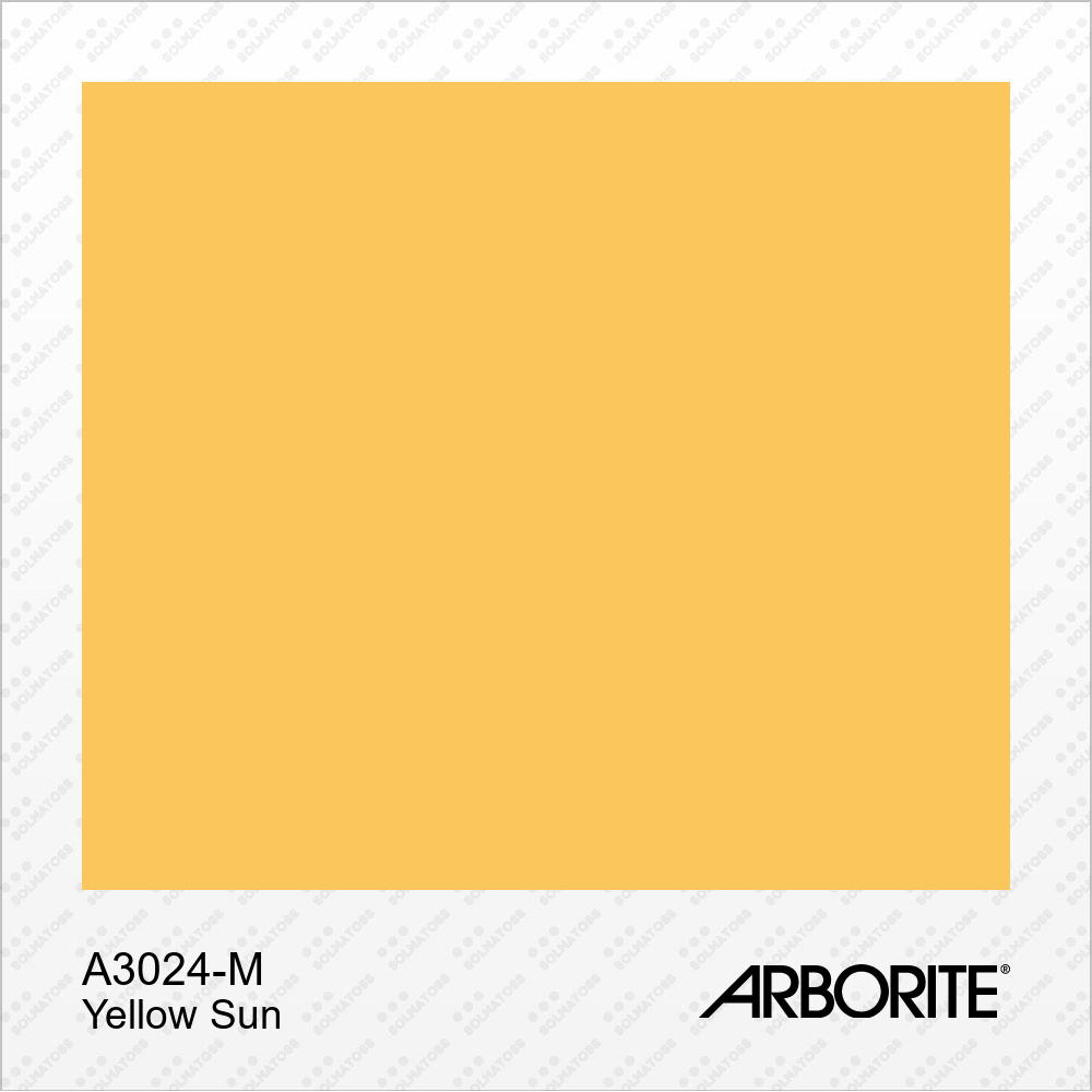 HPL Arborite A 3024 M - Yellow Sun