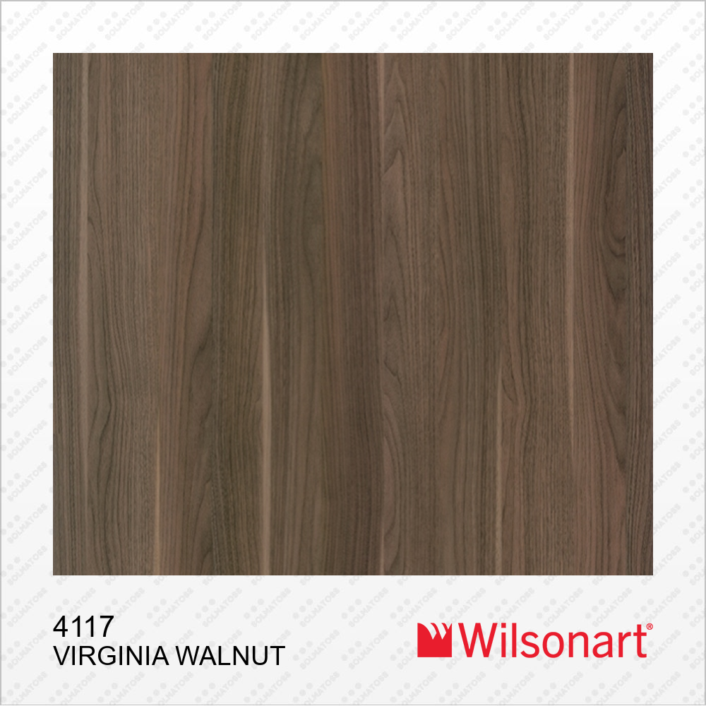 HPL Wilsonart 4117 W - Virginia Walnut