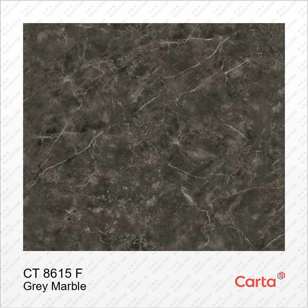 HPL Carta CT 8615 F - Grey Marble