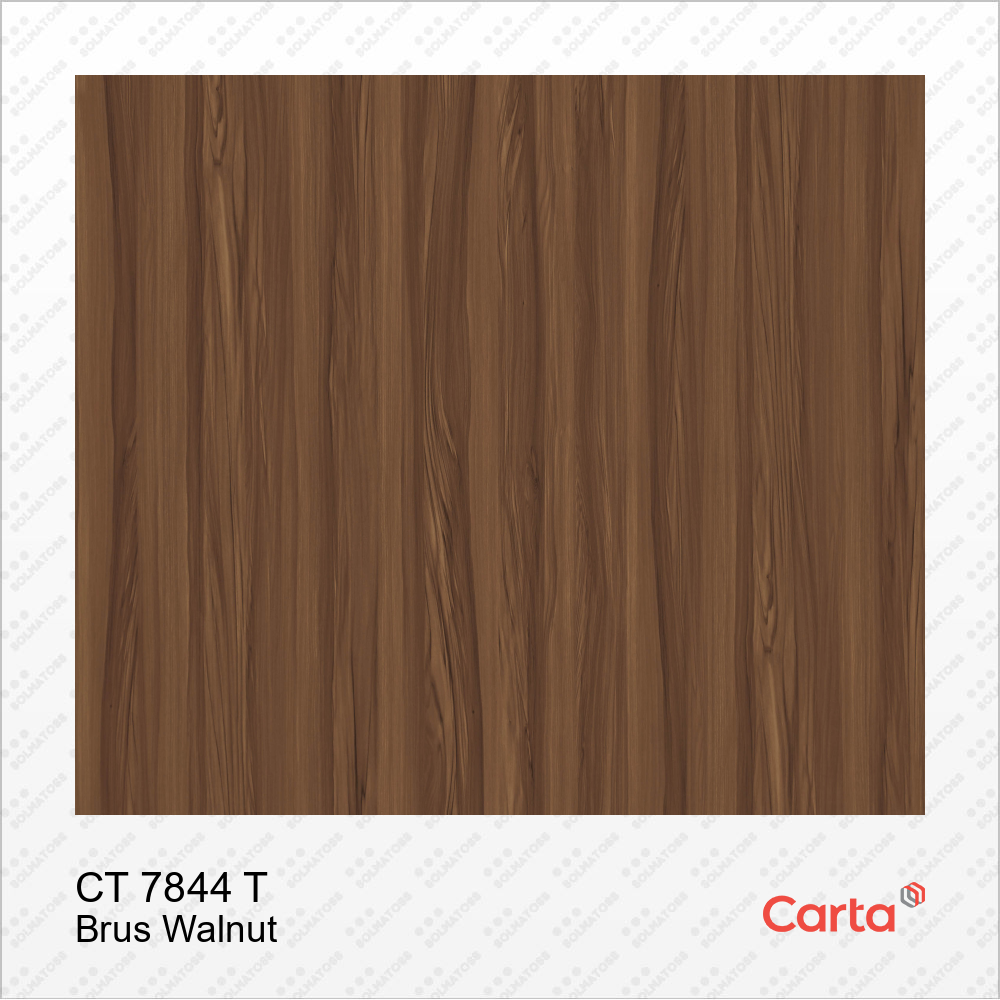 HPL Carta CT 7844 T - Brus Walnut