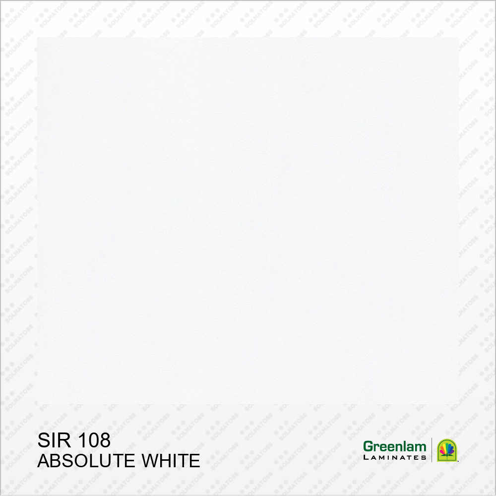 HPL Greenlam SIR 108 - Absolute White