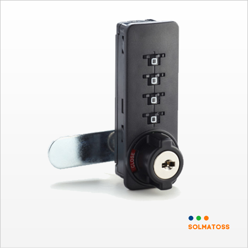 Numeric Lever Lock 4 Digits Pintu Kiri (Kunci Locker) WT 9525