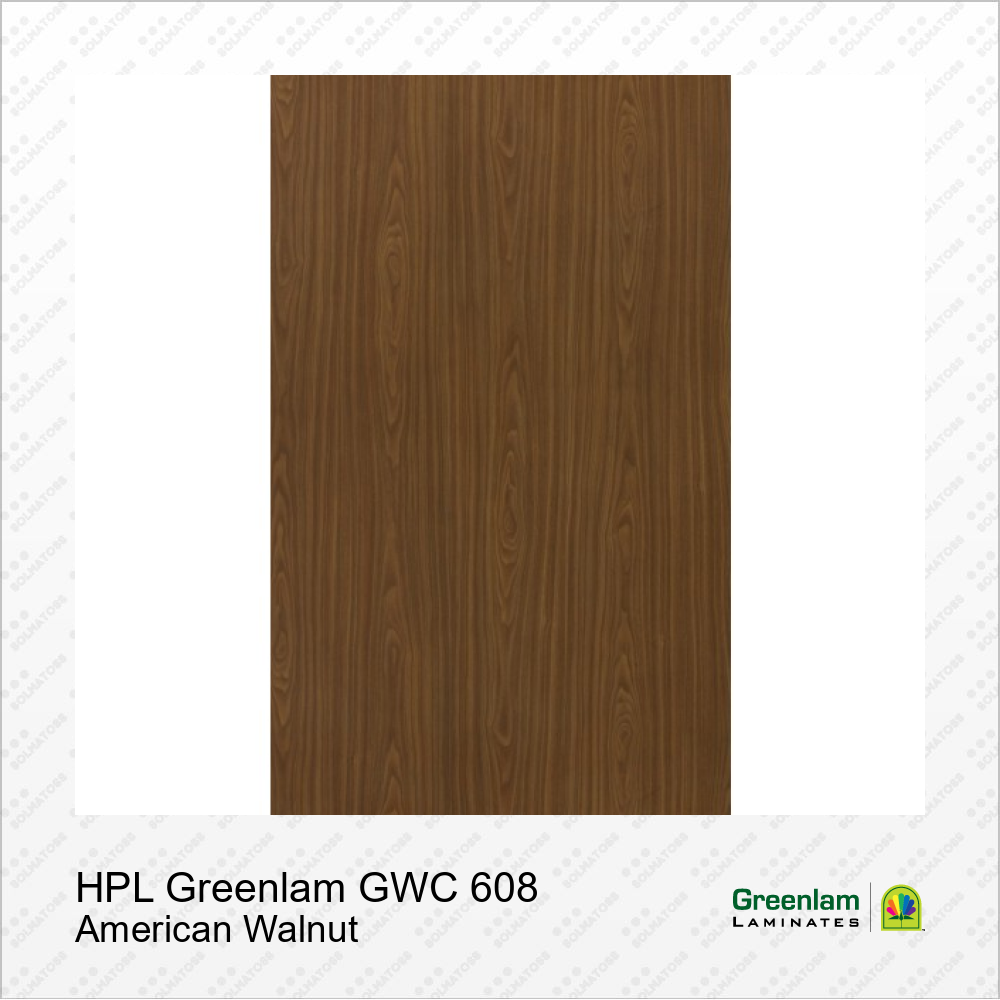 HPL Greenlam GWC 608 - American Walnut