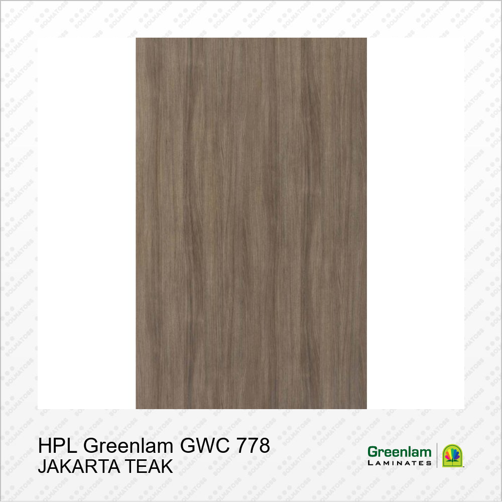 HPL Greenlam GWC 778 - Jakarta Teak
