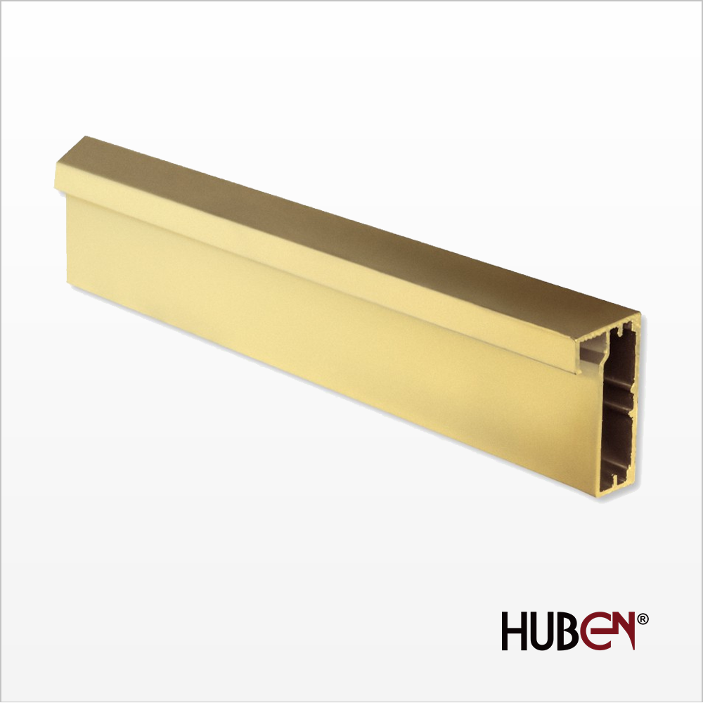 Profil Aluminium Huben 3 meter FA-128 Gold Mirror