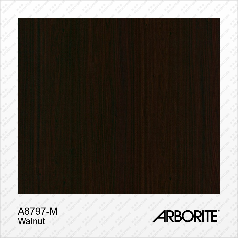 HPL Arborite A 8797 M - Walnut