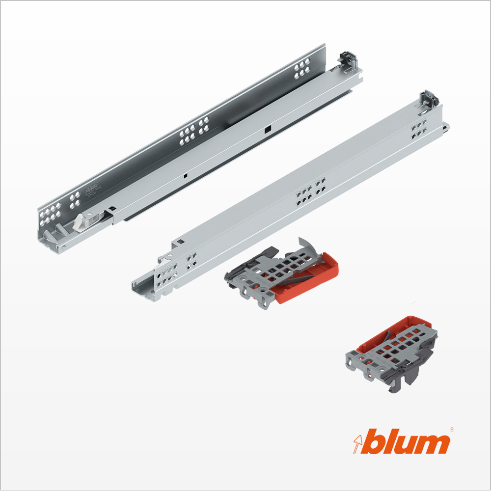Rel Tandem Blum Full Extension Integrated Push to Open 560H5000T 500mm ...