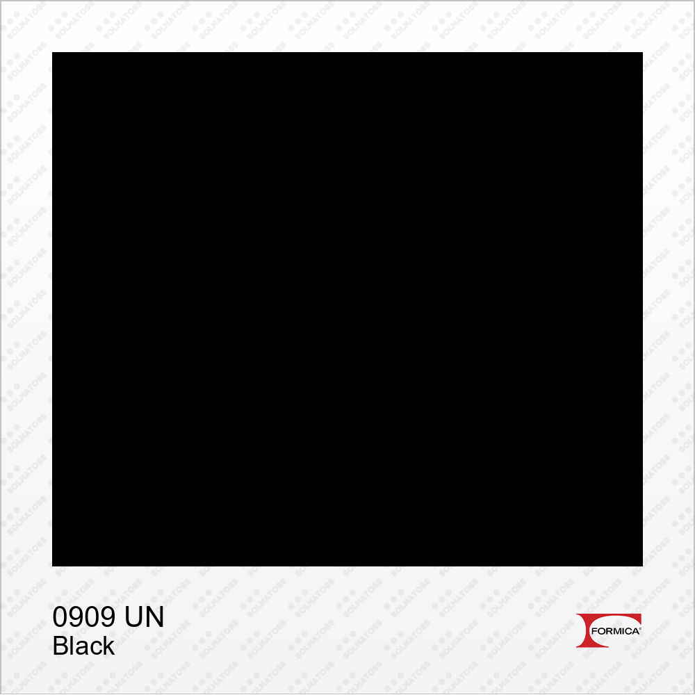 HPL Formica 0909 UN - Black