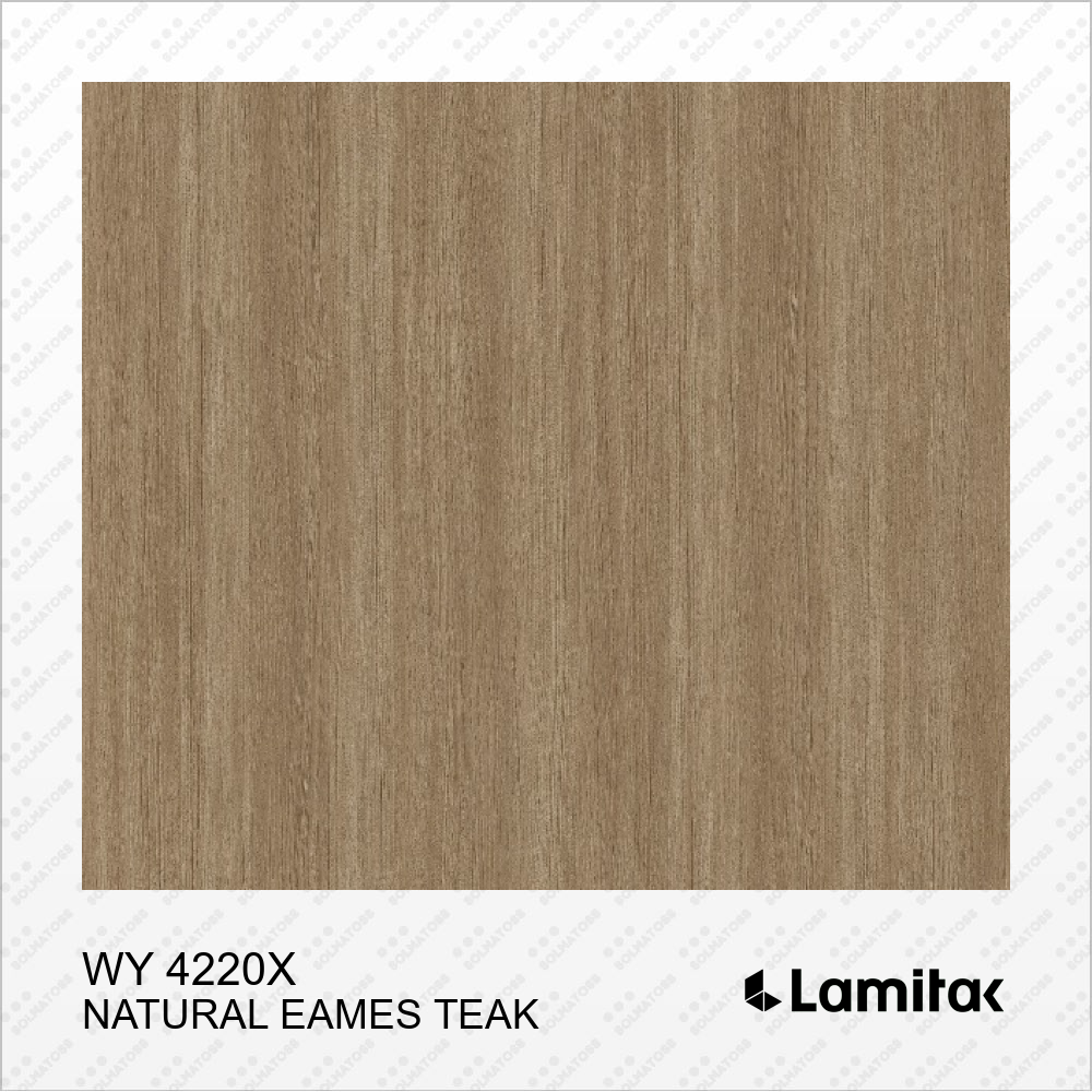 HPL Lamitak WY 4220X - Natural Eames Teak