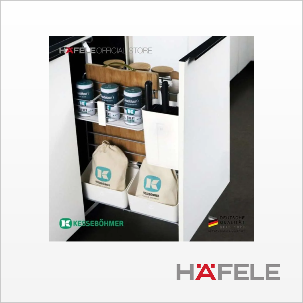 Cooking Agent V2 Hafele 400mm - Sil/White+Div (545.13.804)