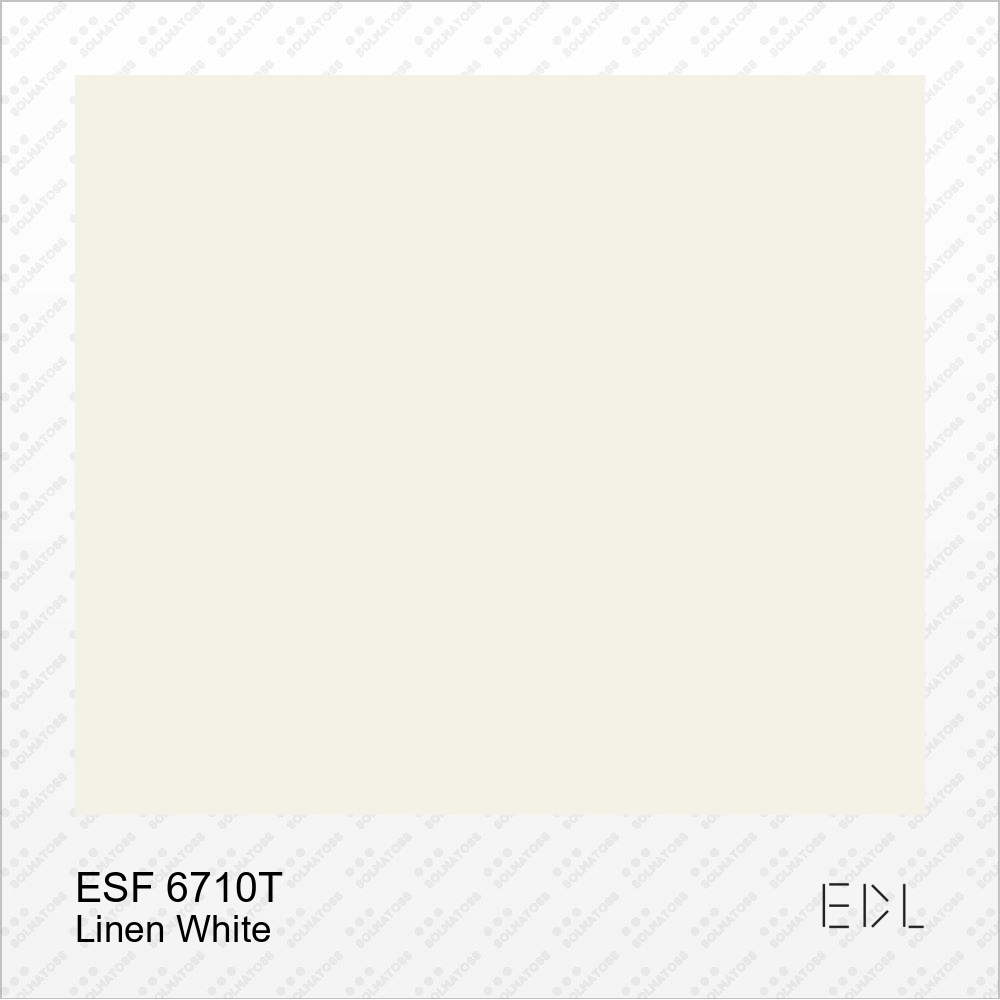 HPL EDL ESF 6710 T - Linen White