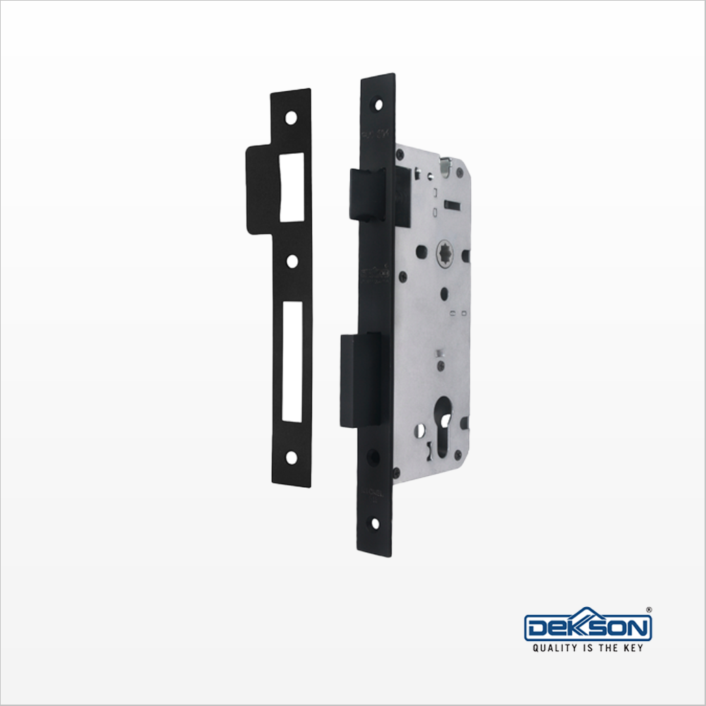 Mortise Lock Dekkson IL DL 8585 Matt Black