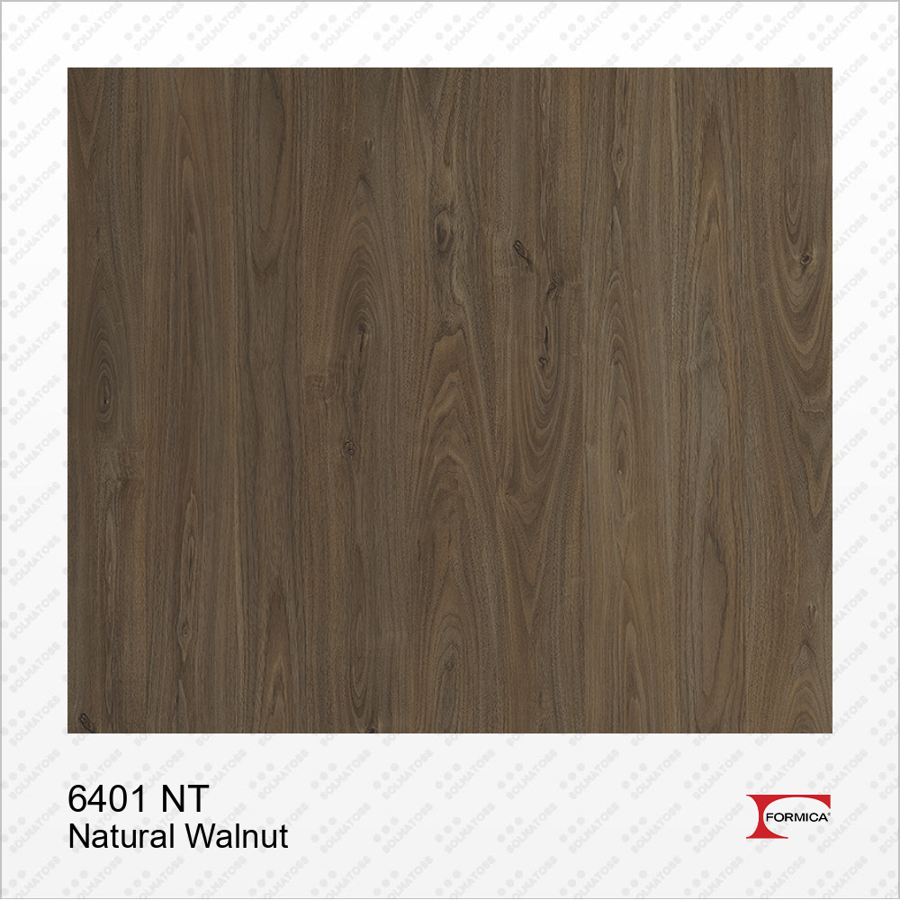 HPL Formica 6401 NT - Natural Walnut