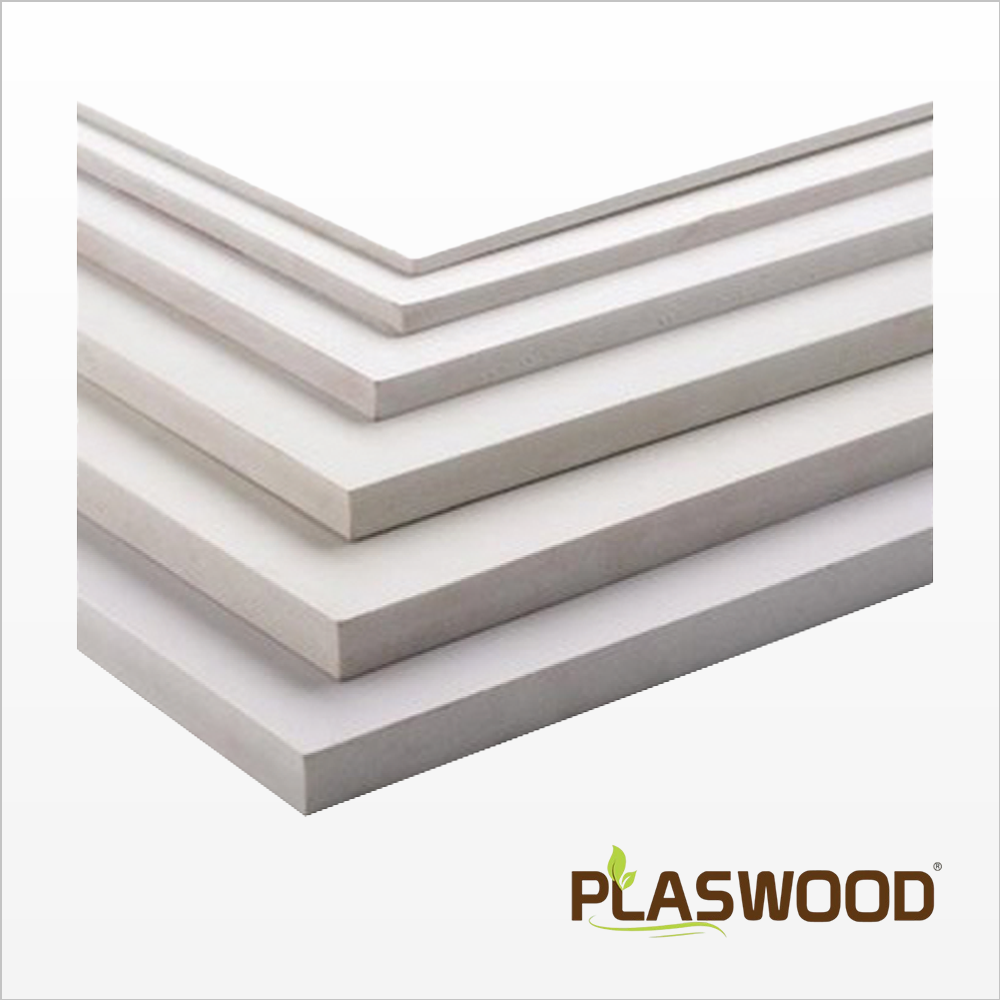 PVC Foam Board Plaswood 4x8 - 12mm