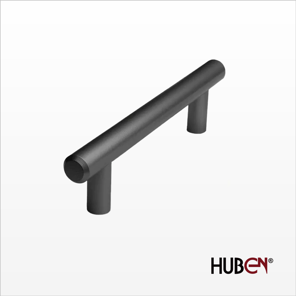 Handle Huben TPS-10 panjang 96mm, jarak lubang 64mm - Hitam