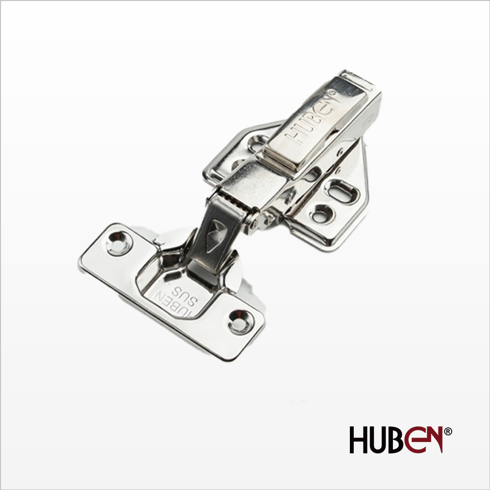 Engsel Huben Stainless Steel SUS 304 Soft Close - 1/2 Bengkok