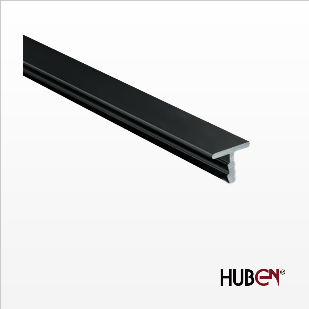 Profil Aluminium Huben 3 meter LT-12 Hitam