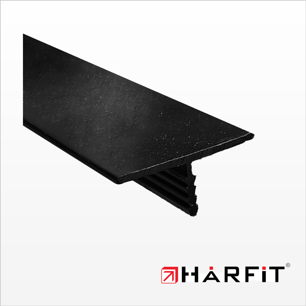 Profil Aluminium Harfit 3 meter LT 12 - Black