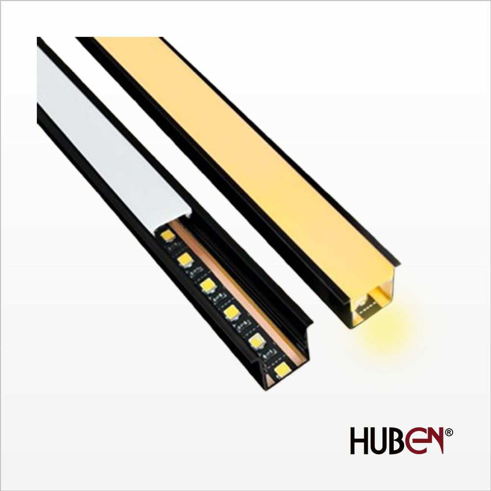 Rumah Lampu + LED Strip Huben RULAM-10-LED 3 Meter - 3000k Kuning