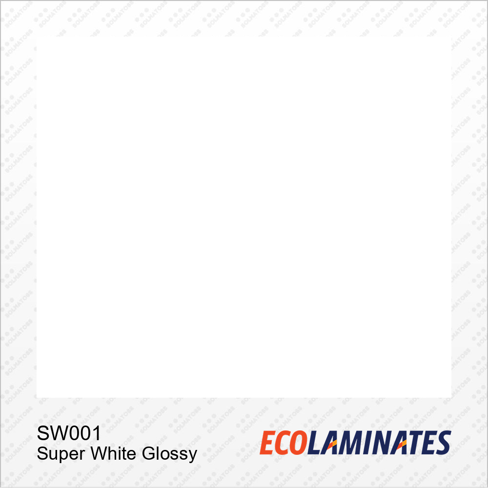HPL Eco SW002 - Super White Texture
