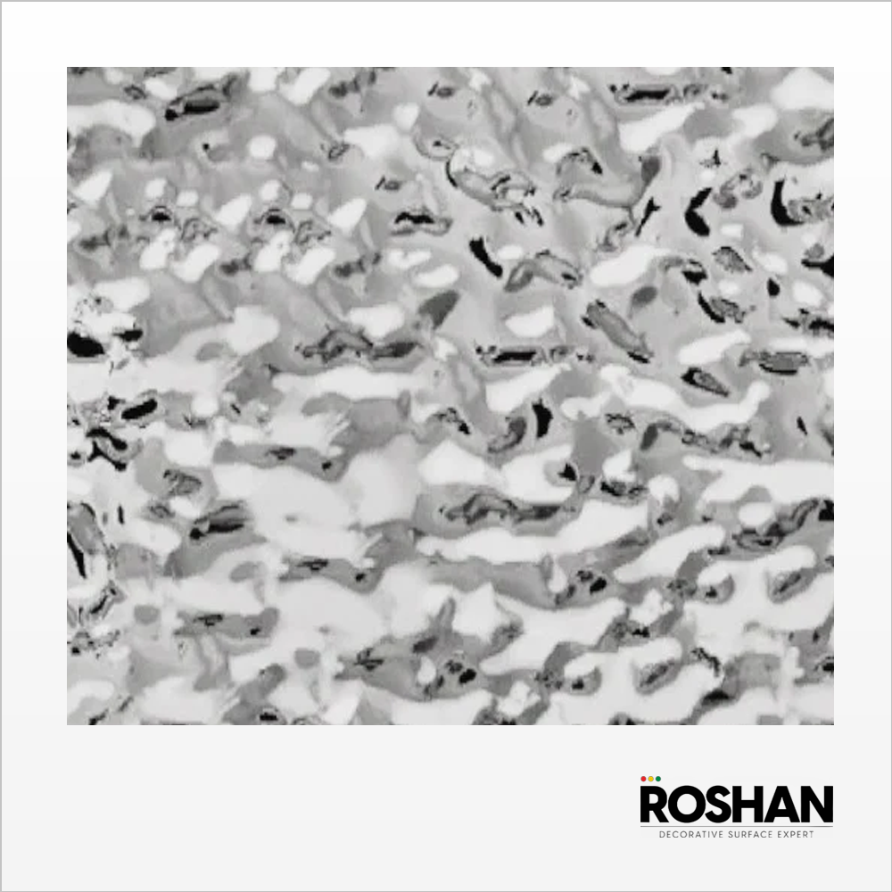 WPC Roshan Big Ripple Series 2900x1220x8mm - Venezia Silver