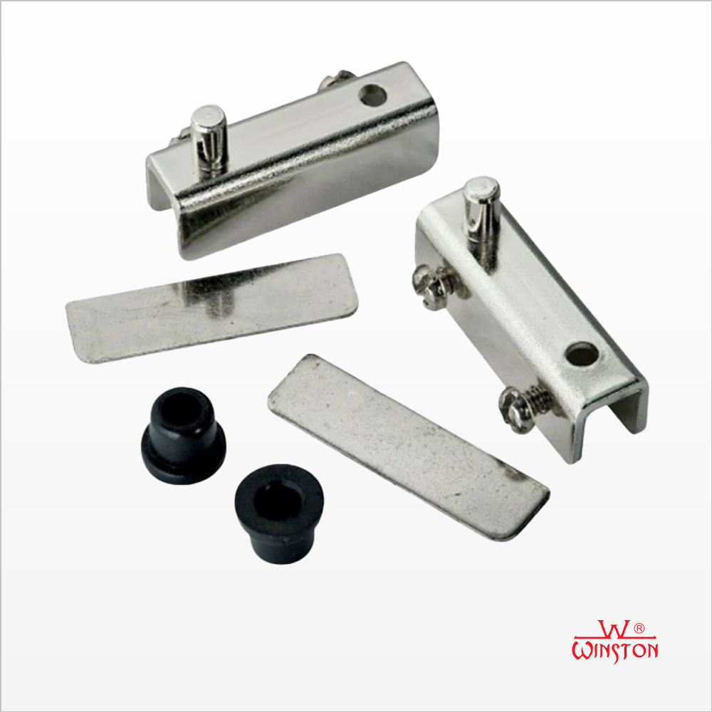 Engsel Jepit/Pivot Kaca Winston T86 S - Putih