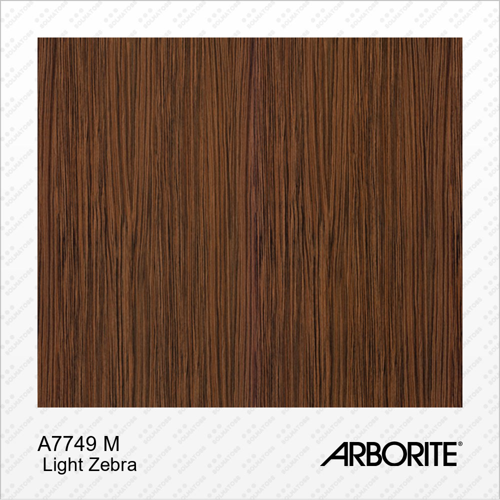 HPL Arborite A7749 M - Light Zebra
