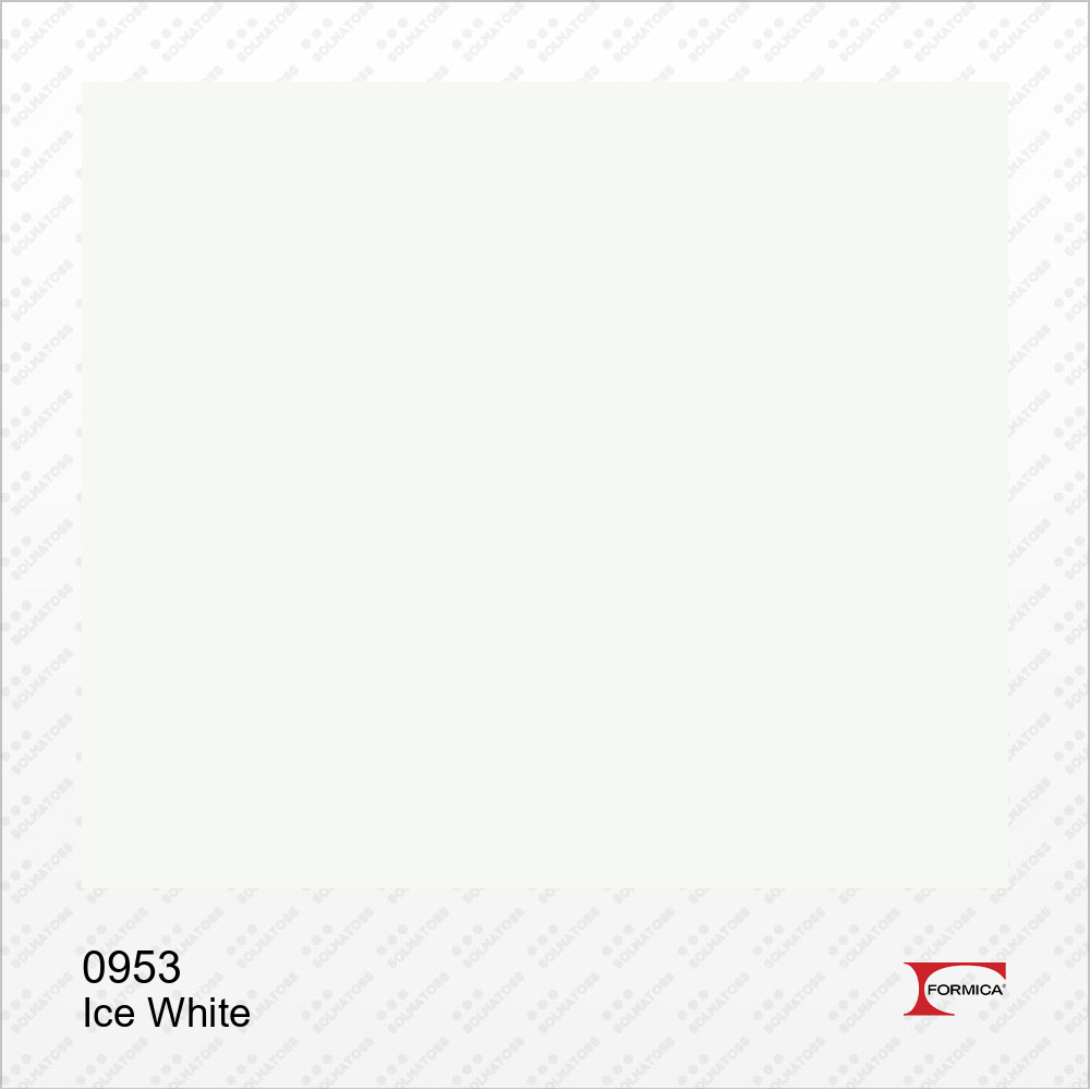 HPL Formica 0953 UN - Ice White